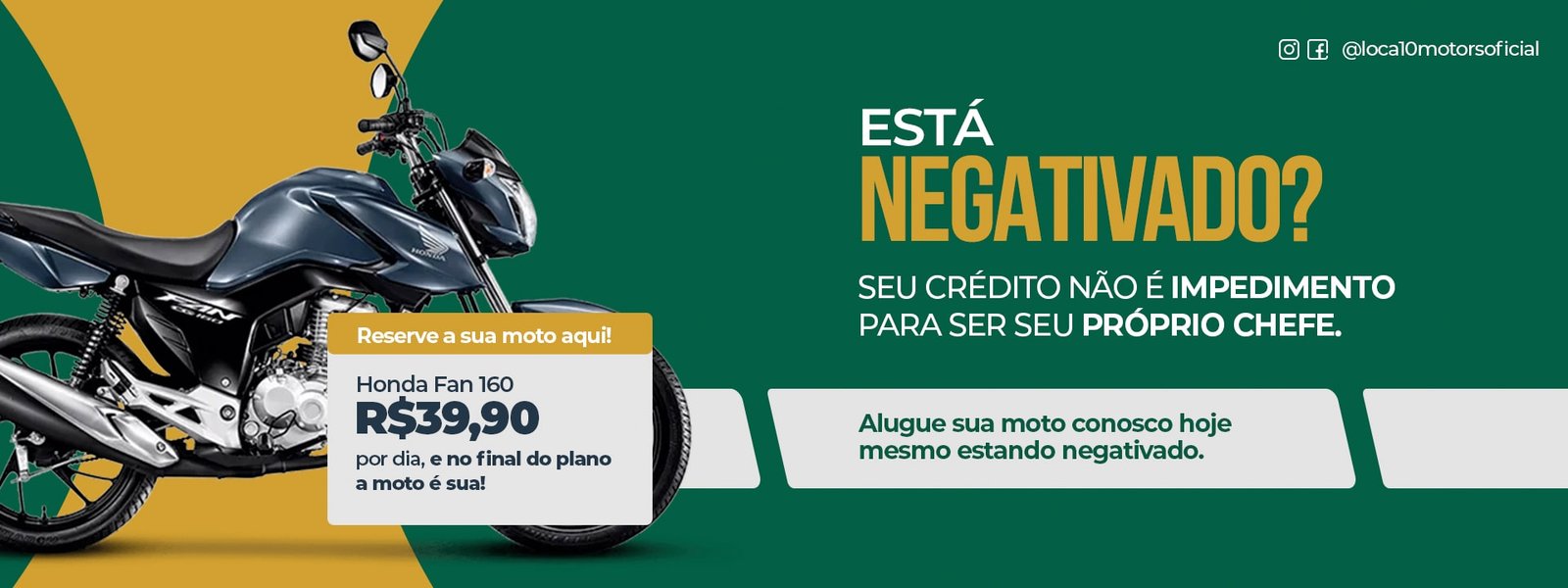 Loca 10 Motors – Alugar sua moto